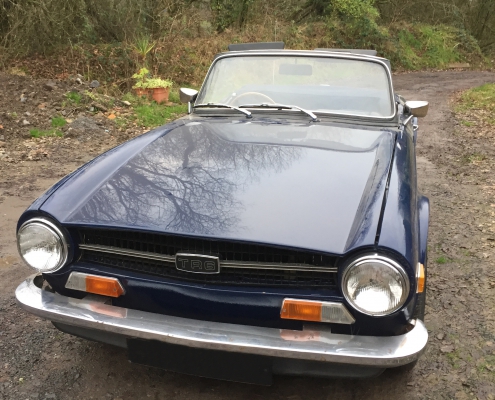Triumph TR6 - Current Project - NJ Restorations Ltd
