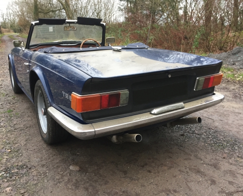 Triumph TR6 - Current Project - NJ Restorations Ltd
